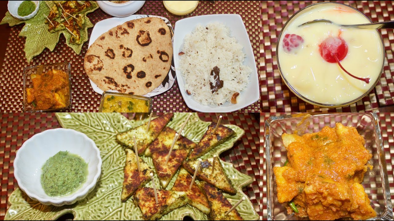 Special Indian Veg Thali | Special Thali For Guest | Simple Living Wise ...