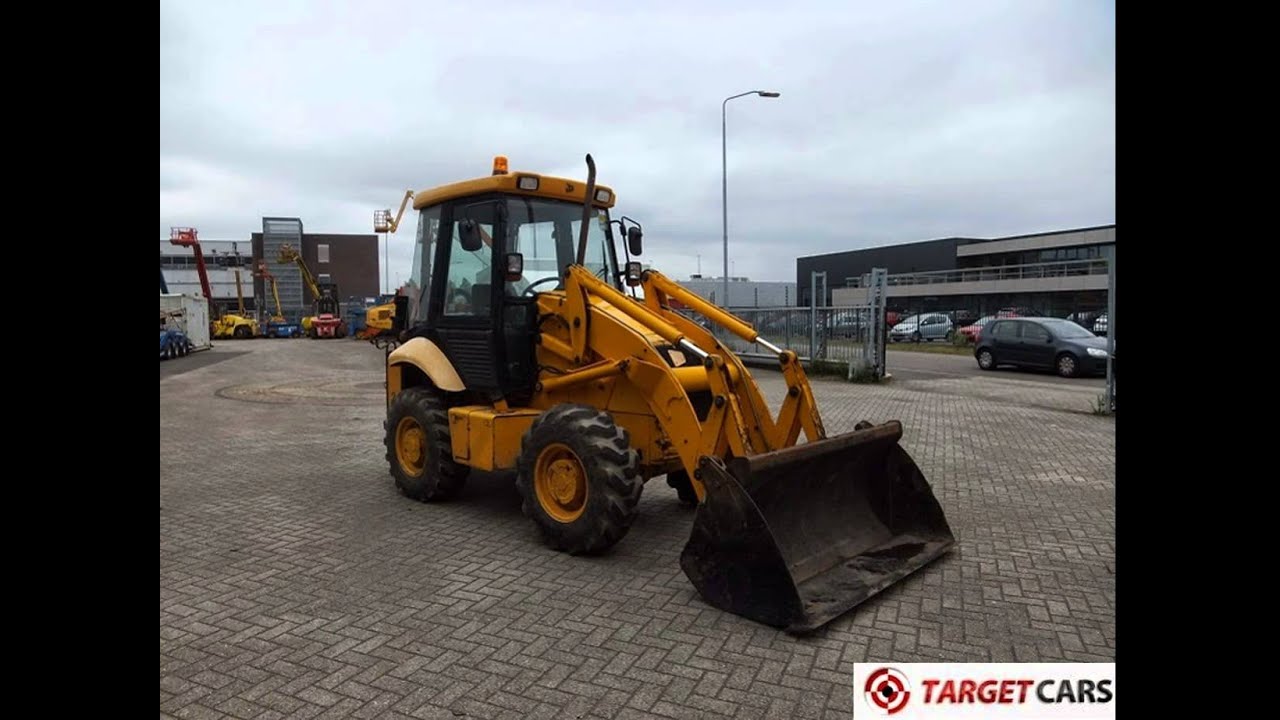 774532 JCB 2CX AIRMASTER 4x4x4 LOADER 6.3T W/COMPRESSOR 7BAR 2004 - YouTube