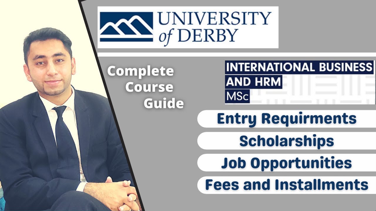 Derby University || Msc International Business & HRM || Human Resource ...
