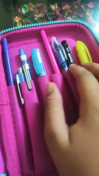 my pencil box tour 🙂💯 - YouTube