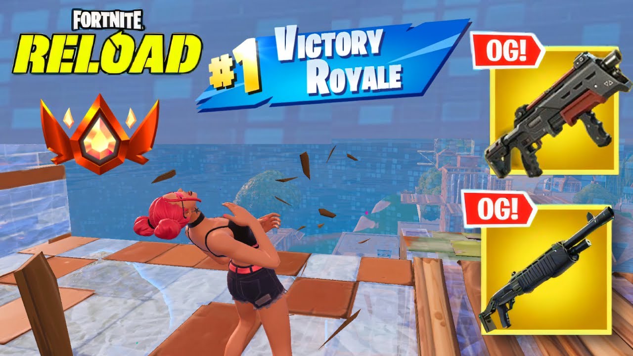 Fortnite Reload NEW MAP | High Kill Solo Ranked Win Full Gameplay ...