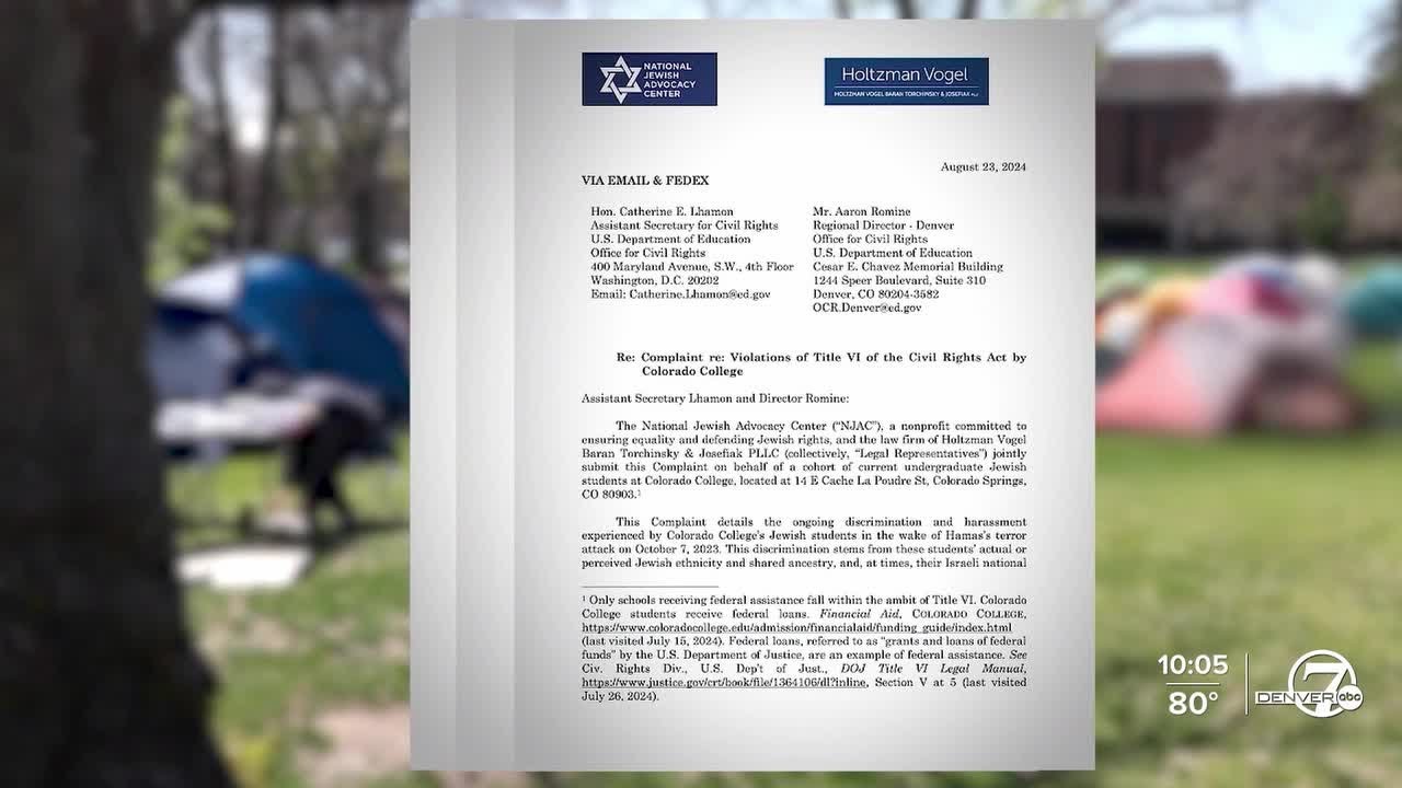 Jewish Students File Discrimination Complaint Against Colorado College jewish-students-file-discrimination-complaint-against-colorado-college