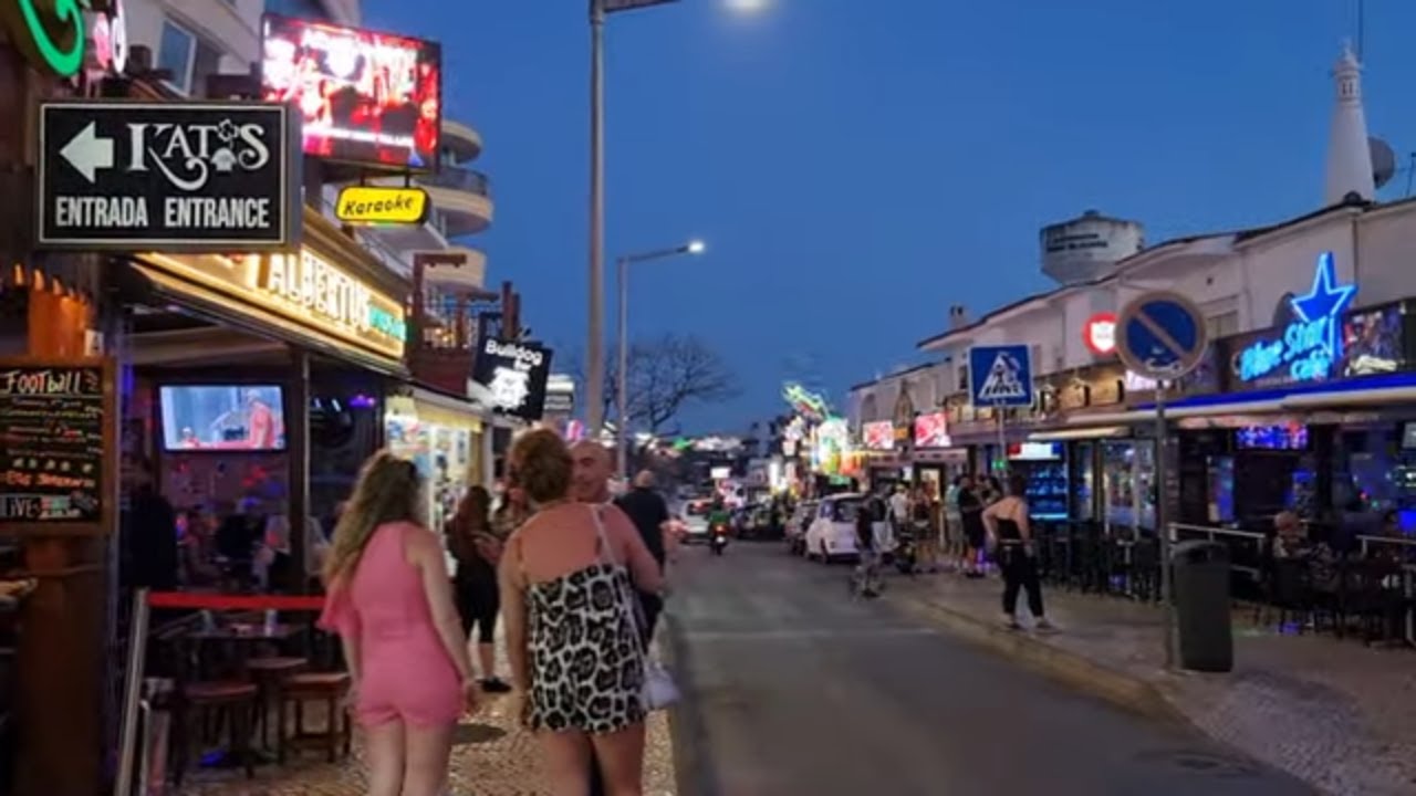 ALBUFEIRA Strip - YouTube
