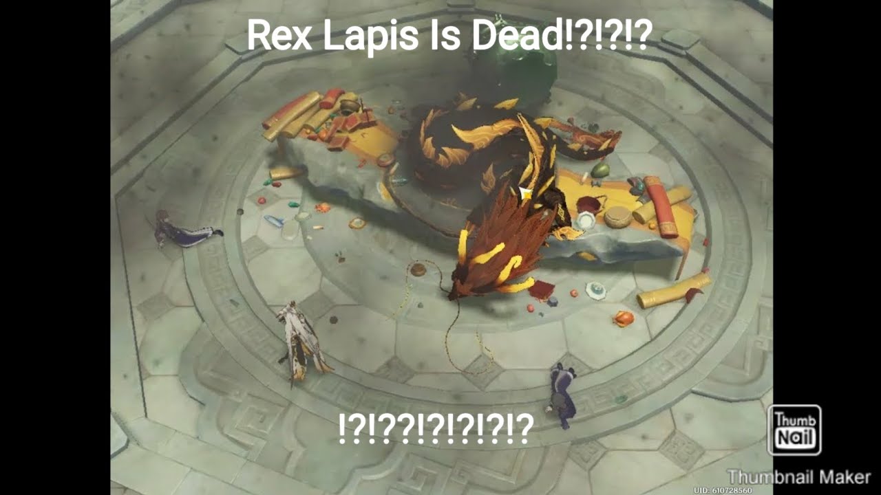 Rex Lapis Is Dead? - YouTube