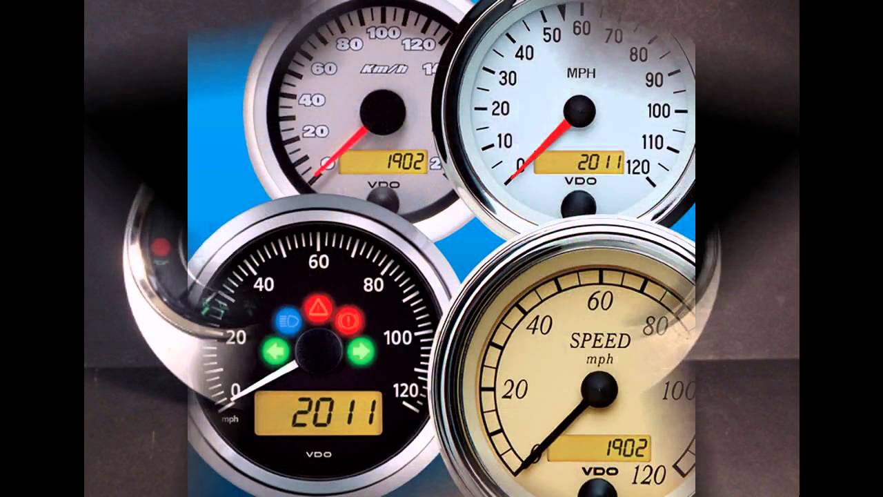 VDO Gauges from Time to Time - Miscellaneous Reference - YouTube
