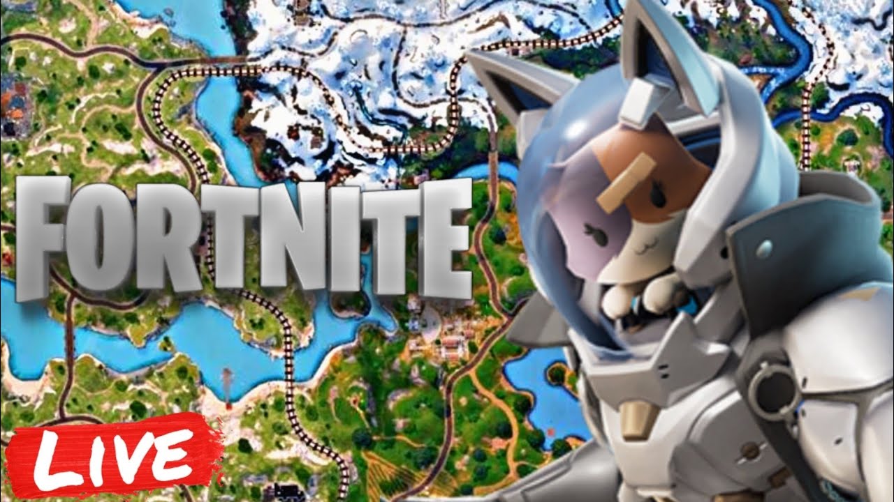 Fortnite Live - KATT SKIN Gameplay - Chapter 5 Season 1 - YouTube