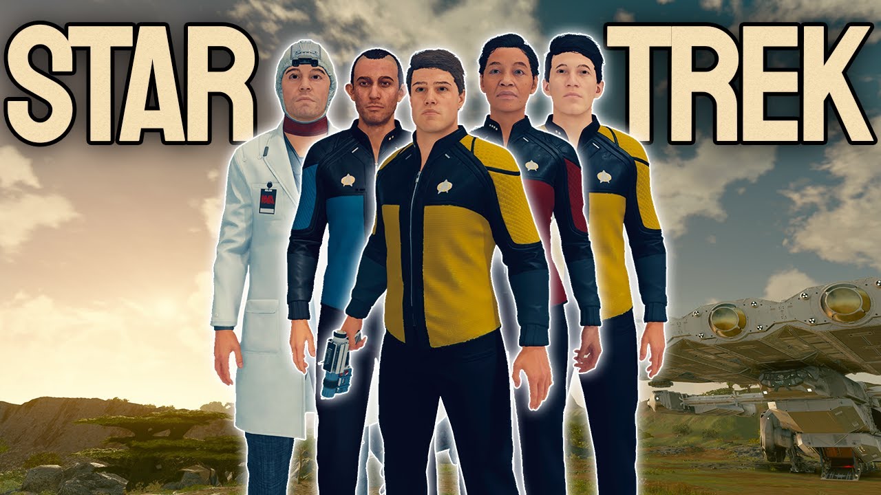 I Played as Captain Kirk in Starfield! - YouTube