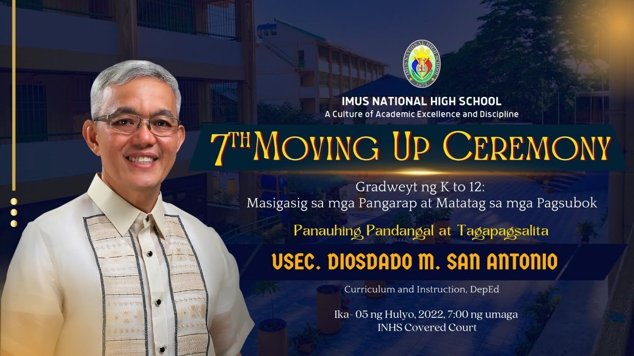 INHS 7th Moving Up Ceremony (Morning Batch) - YouTube