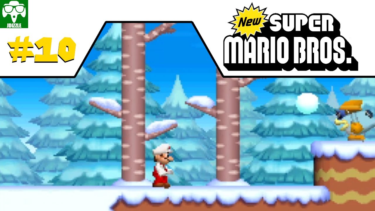 Snowball Fight! | New Super Mario Bros. - Part 10 - YouTube