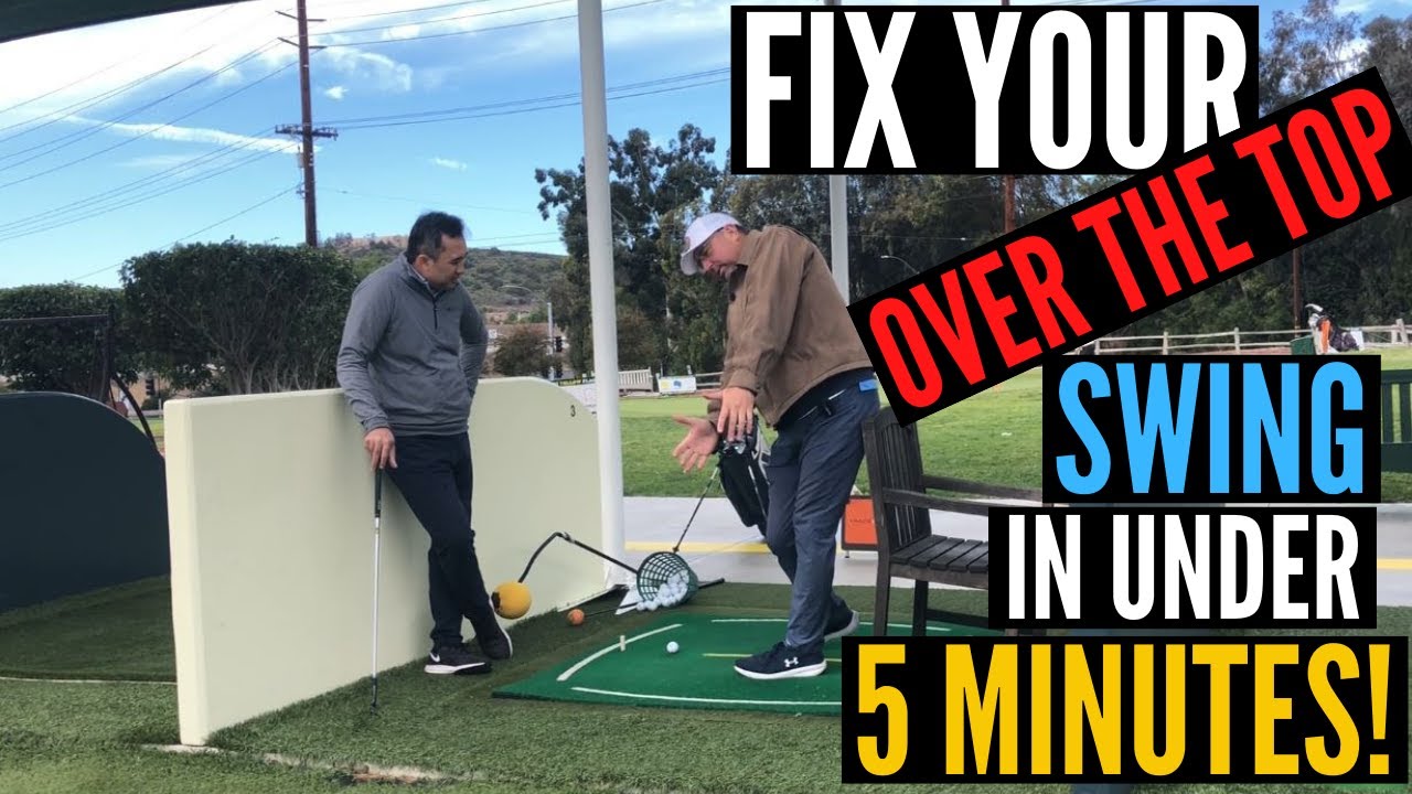 Fix Your OVER THE TOP Move in Less than 5 Minutes with this ONE SIMPLE ...