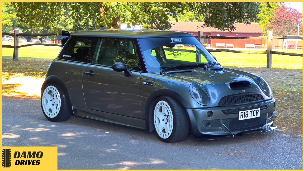 A car show in my 220bhp Mini R53 | its competition time - YouTube