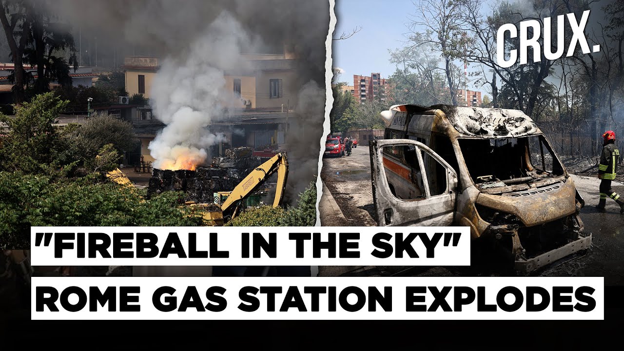 Gas Station Explosion Rattles Windows Across Rome, Fiery Debris Injure ...