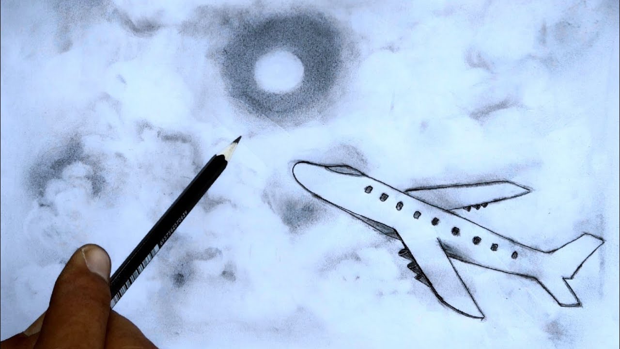 In just 5 minutes you will know how to draw a plane. - YouTube