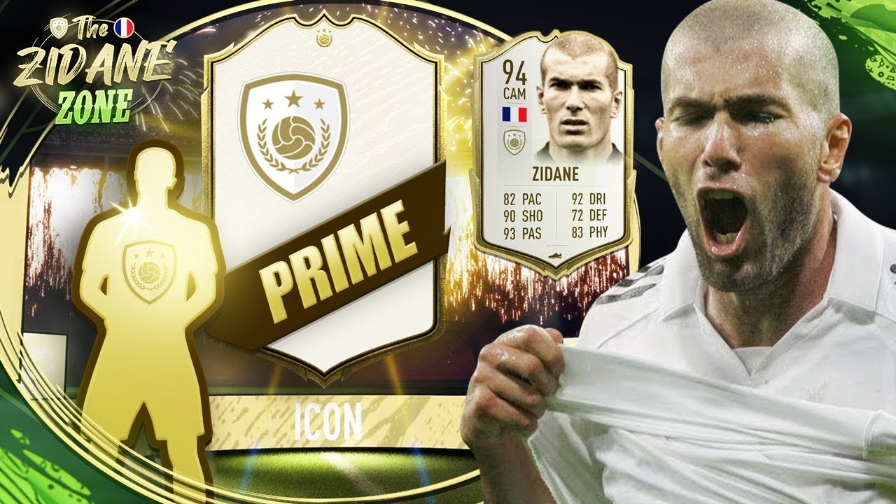 OPENING A PRIME ICON PACK! (ZIDANE ZONE) - YouTube