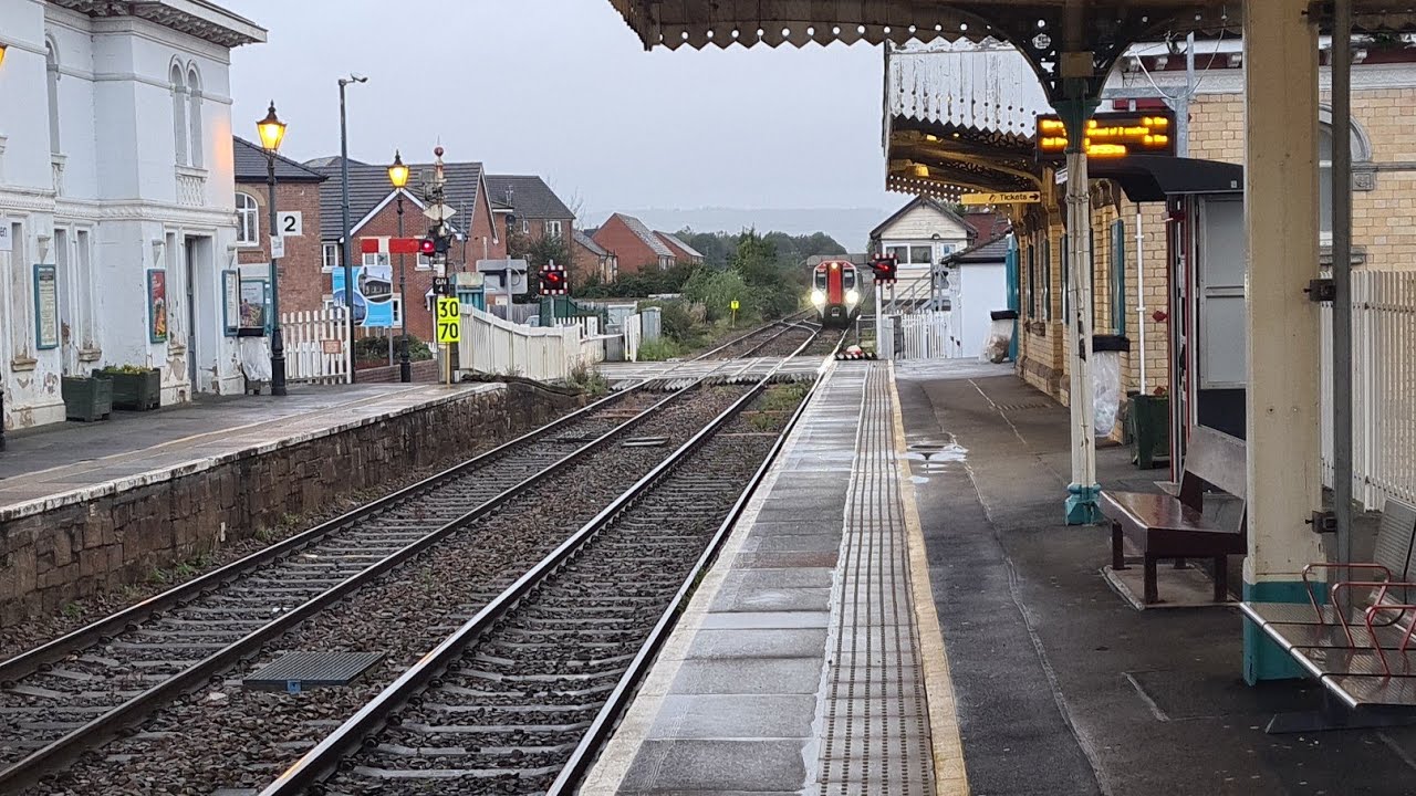 An Hour at Gobowen Train Station. Transport for Wales. 158 and 197's ...