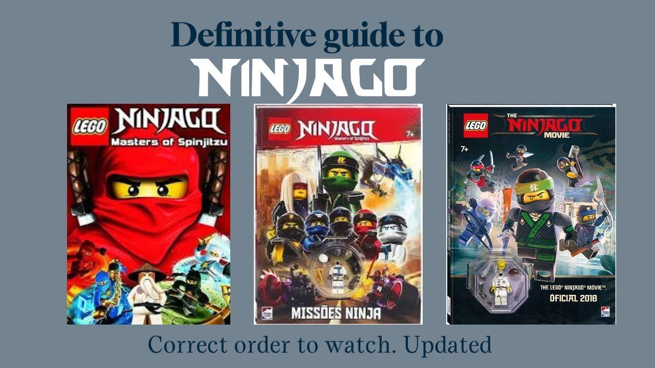 The Ultimate Ninjago Timeline Guide Series, Specials, and Origins - YouTube