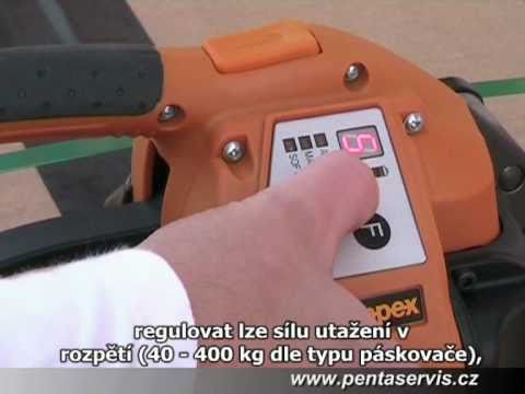 Páskovací strojek STRAPEX STB 70, 80 - YouTube