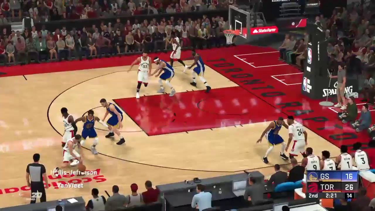 Playing nba 2K20 Demo - YouTube