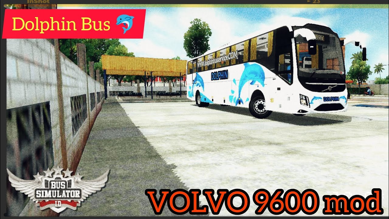 Volvo bus Livery! Dolphin Bus Service Livery! Don't edit the Livery ...