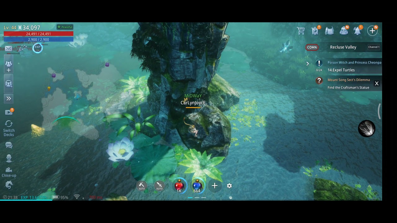 Mir4 - Mount Song Sect's Dilemma - Find the Craftsman's Statue (Recluse ...