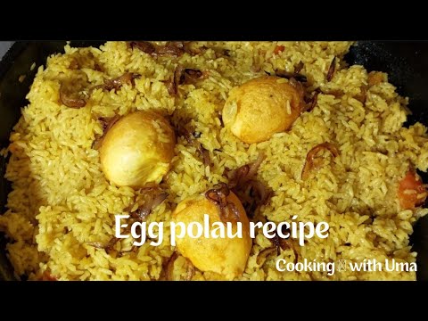Egg polau recipe| Egg masala polau kaise banaye | dim er polau kivabe ...