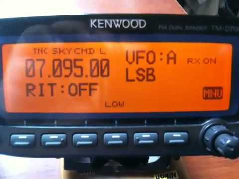 TS-2000 y TM-D700 Sky Commander - YouTube