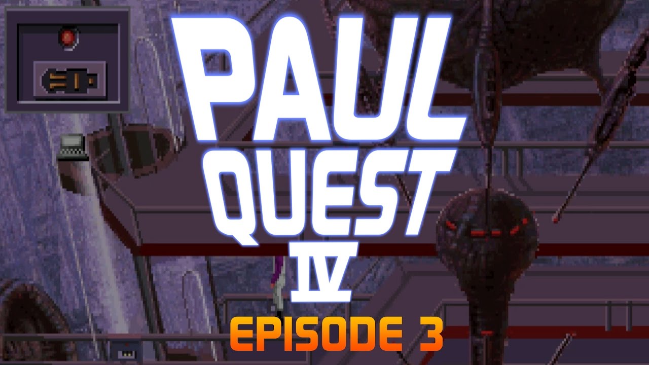 Paul Quest IV - Ep03 - Unplugged [Space Quest 4 Let's Play] - YouTube