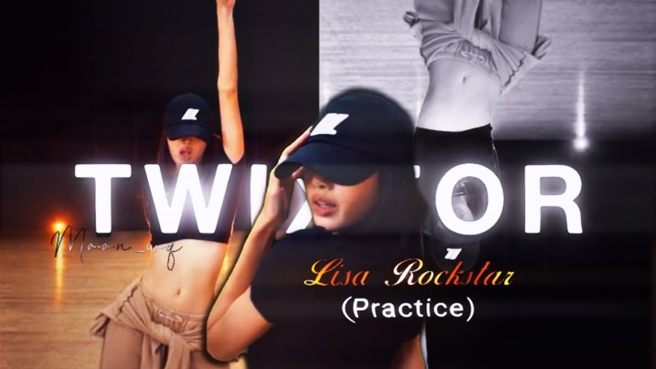 LISA Rockstar Practice Twixtor Clips @wearelloud // Moon_wq - YouTube