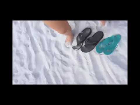 ALBERT PEES HIMSELF AT BEACH