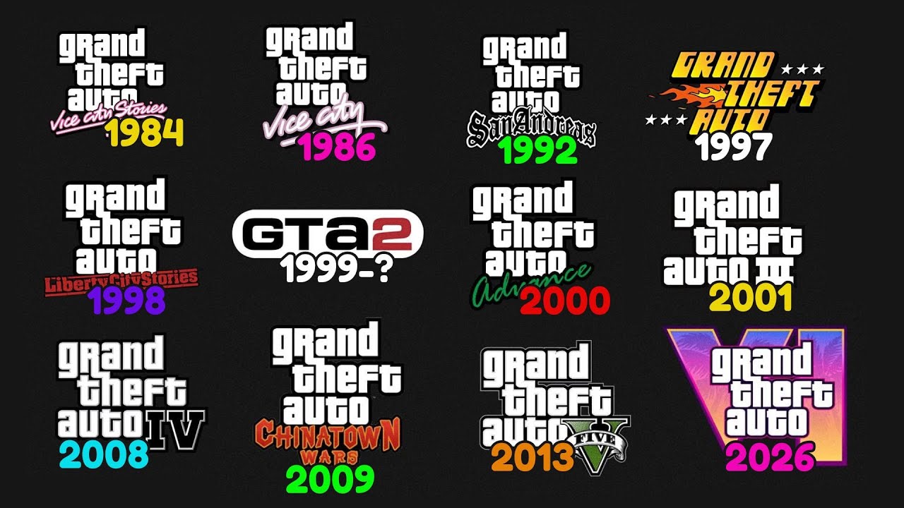 How to Play Grand Theft Auto Games in Correct Order (1997 - 2026) GTA ...