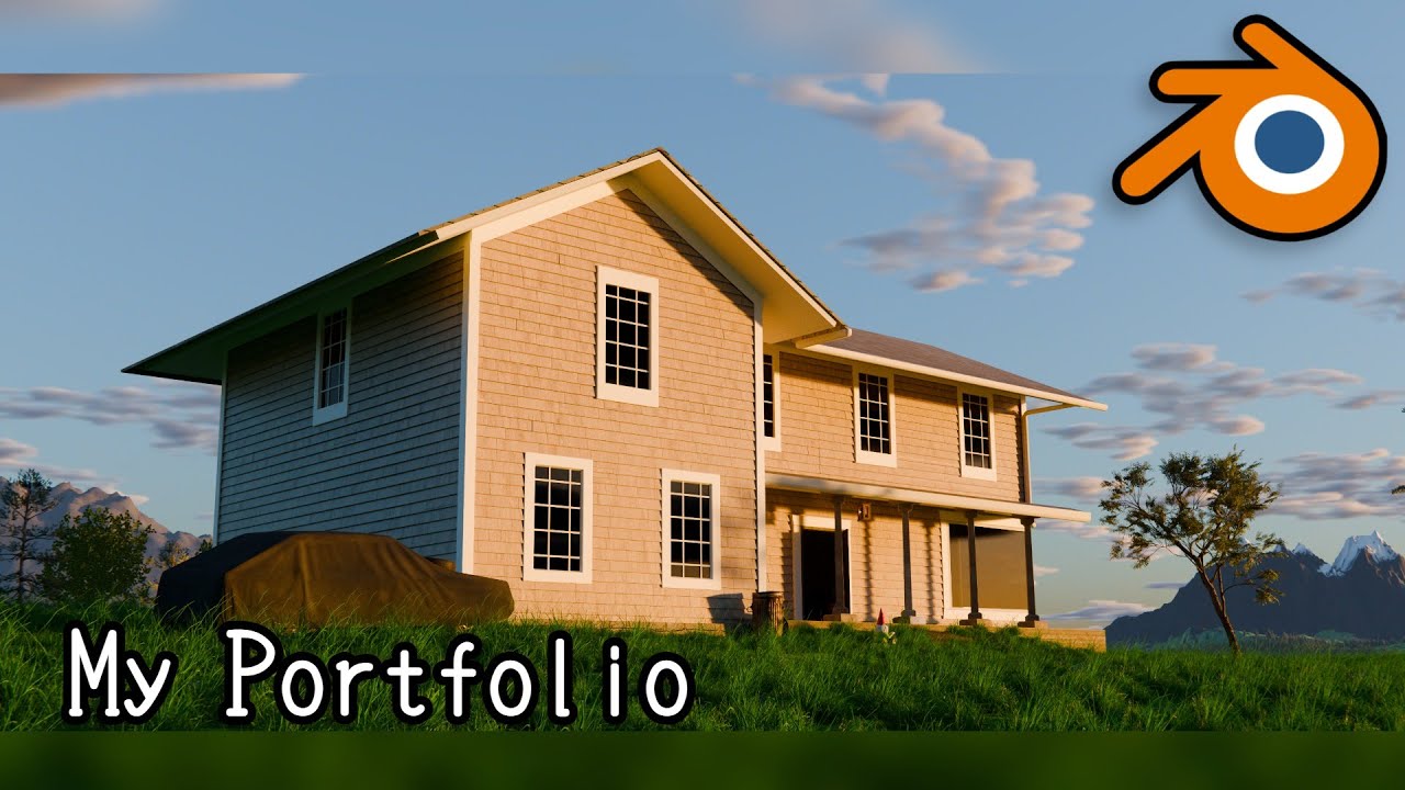 My Yearly Portfolio | Blender 3D Creations - YouTube