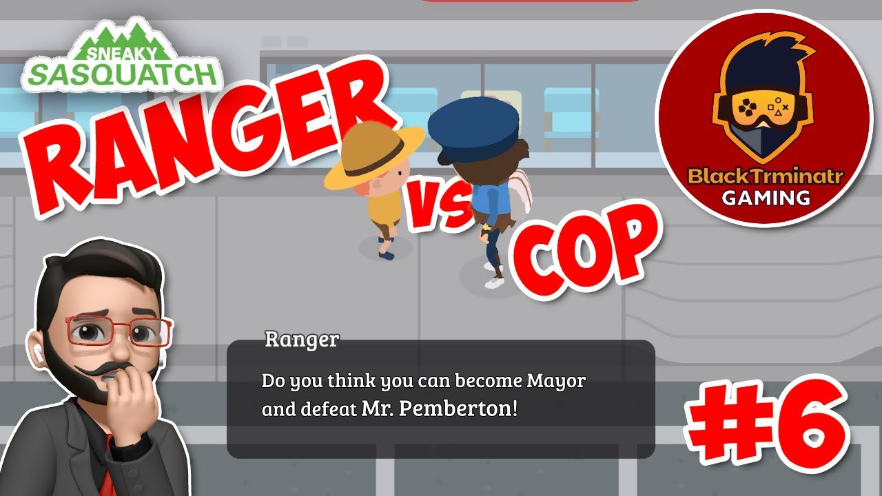 Sneaky Sasquatch: Ranger vs Cop | Can they be friends? | Part #6 - YouTube