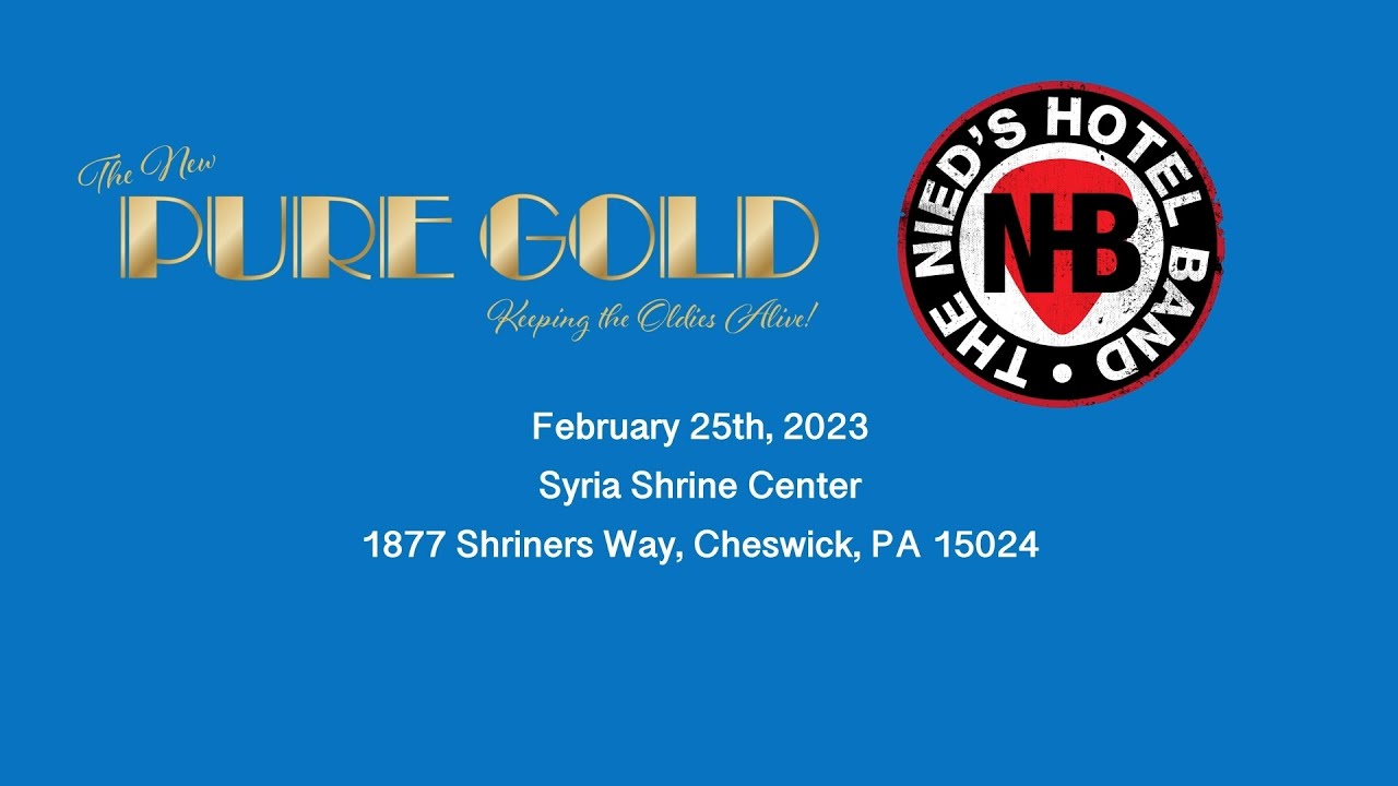 Pure Gold Band / Nied's Hotel Band promo spot - YouTube