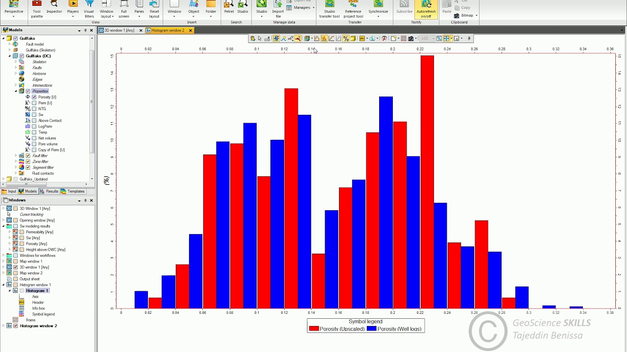 Petrel Histograms - YouTube