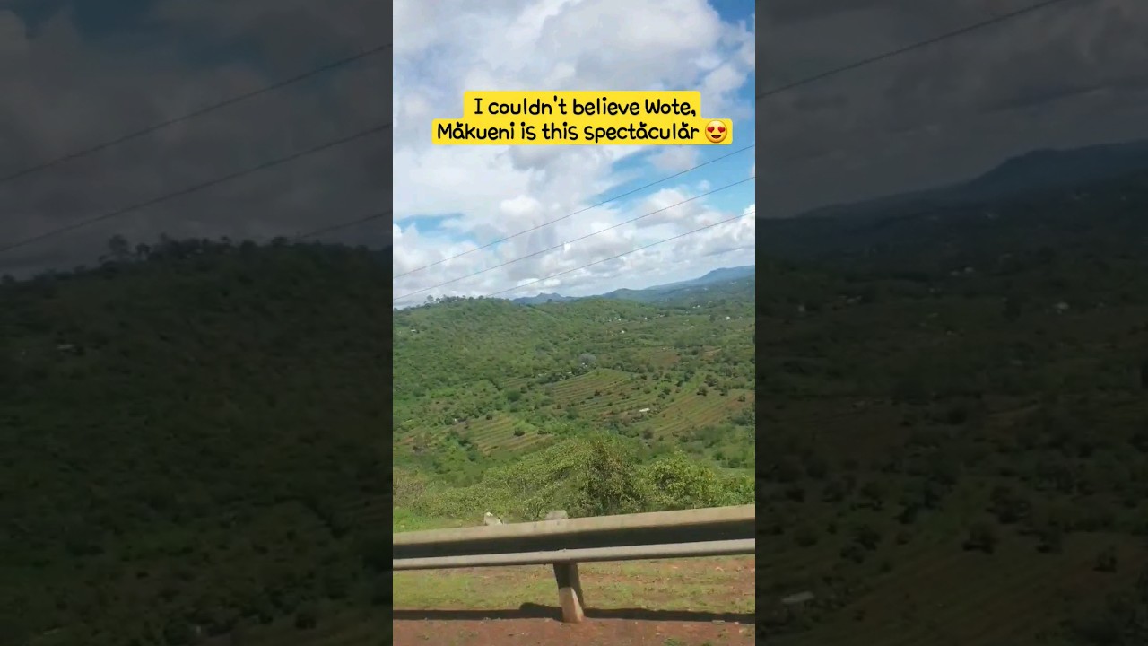 A spectacular road trip to Wote, Makueni Kenya #travel #agribusiness # ...