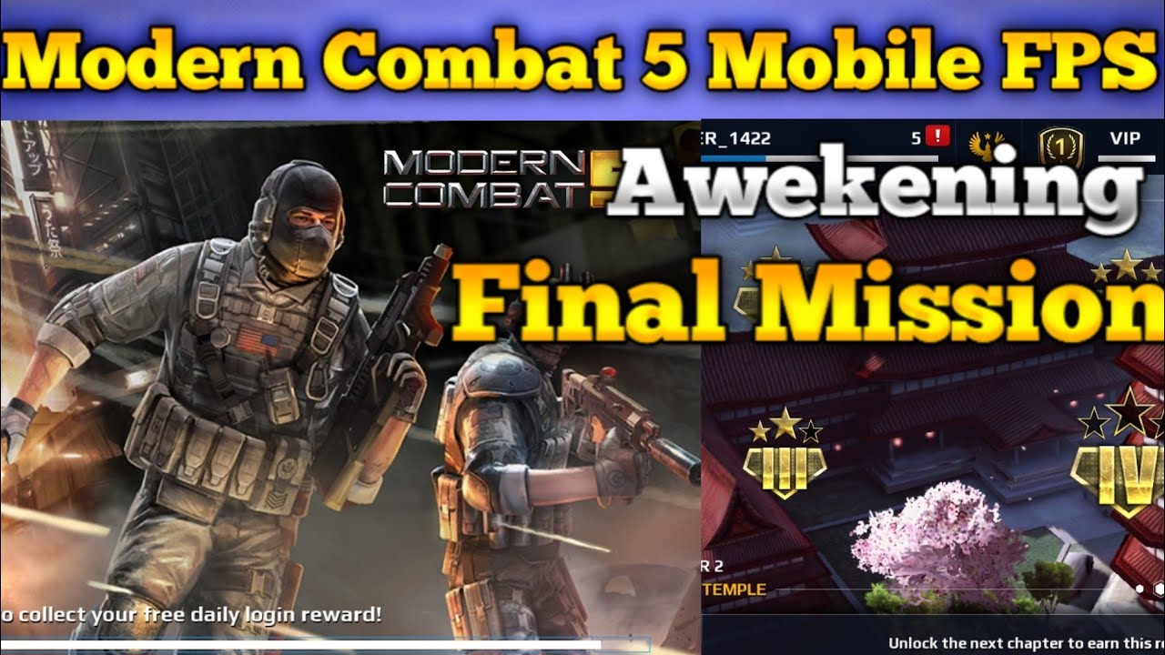 Modern Combat 5 Mobile FPS Awekening Final Mission | Modern Combat 5 ...