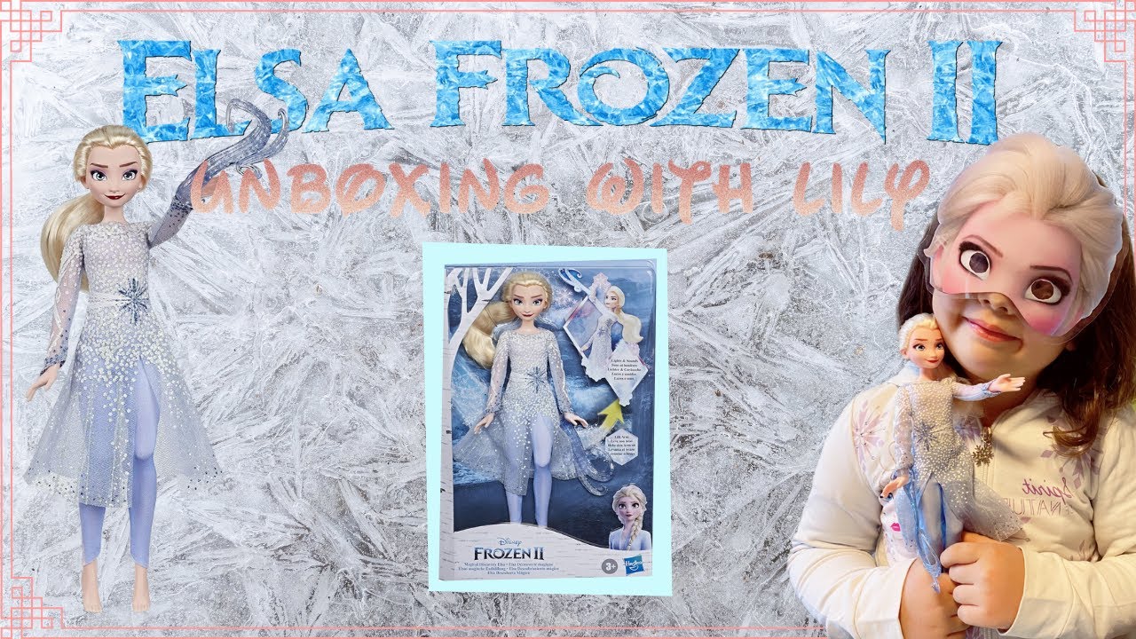 Frozen 2 - Elsa Potere di Ghiaccio UNBOXING - YouTube