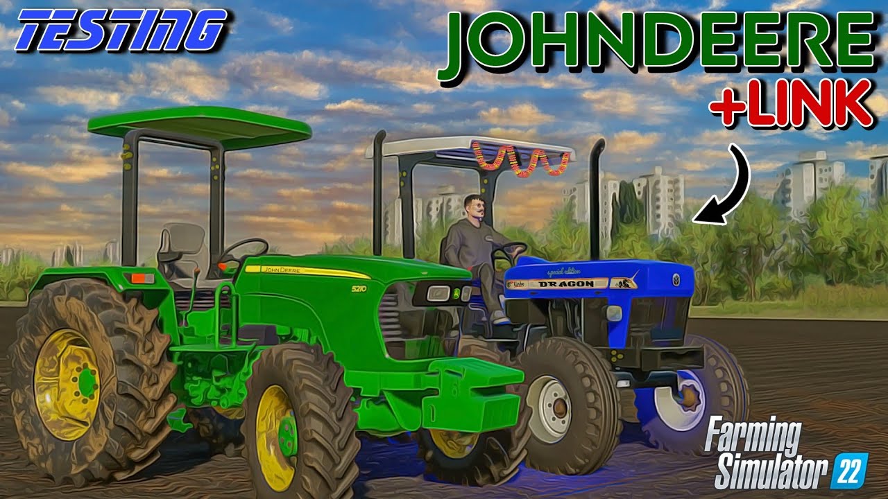 Johndeere 5210 Modified | Fs22 | with Download link 🔥| Happy goldsmith ...