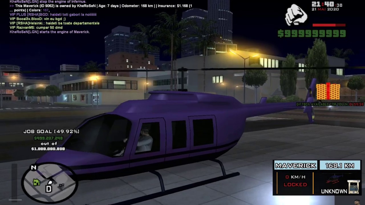 GIVEAWAY Gta.SaMp.Ro || Maverick Hidden x2 - YouTube