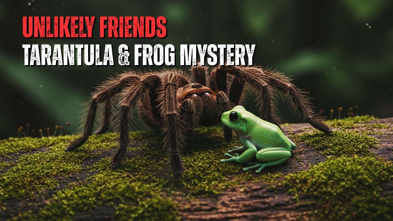 Tarantulas and Frogs: An Unbelievable Bond - YouTube
