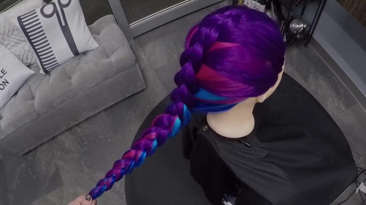 Braiding Tutorial: Dutch, French, 3 strand - YouTube