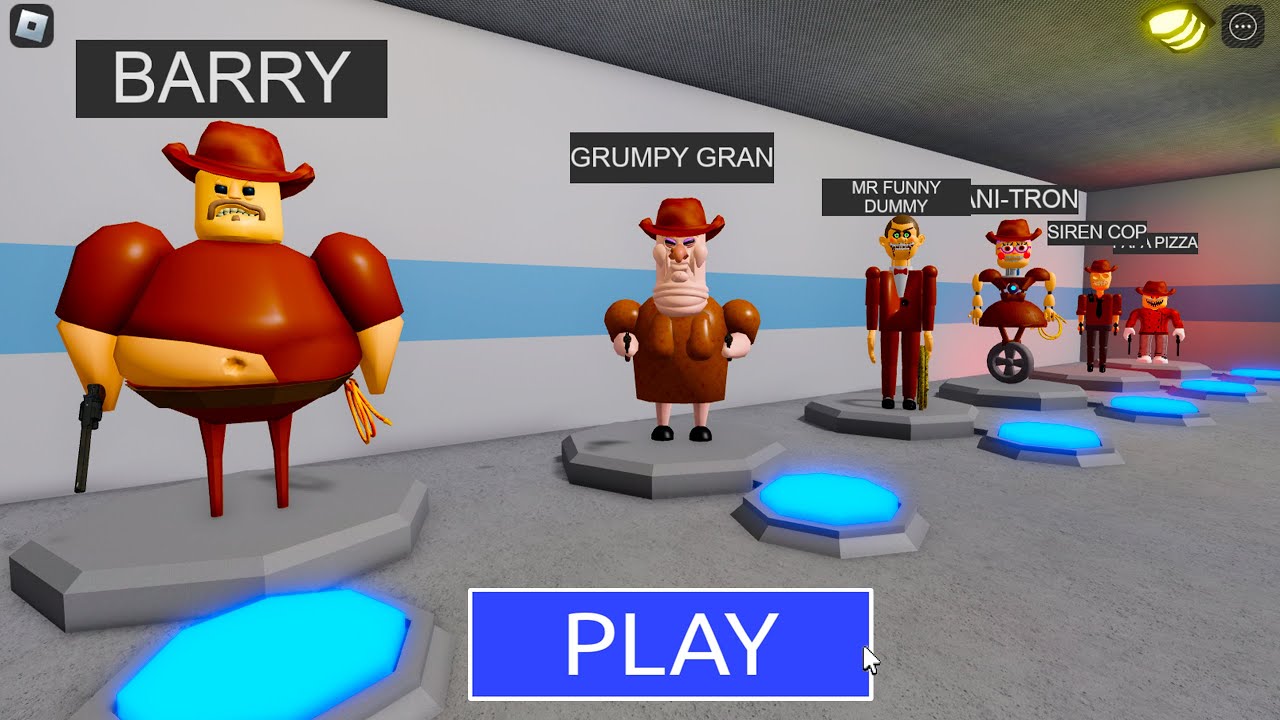 Escaping from a COWBOY BARRY'S PRISON RUN! And BECAME a COWBOY BARRY ...