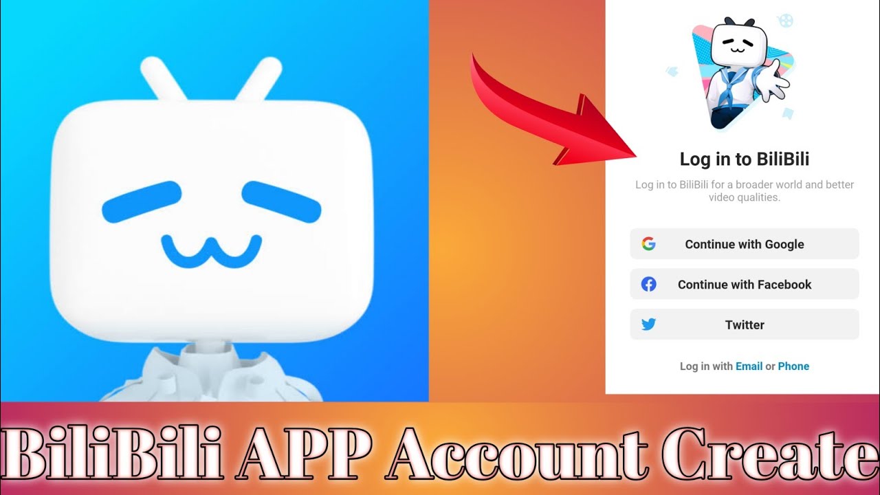 BilliBilli APP Account Create - YouTube