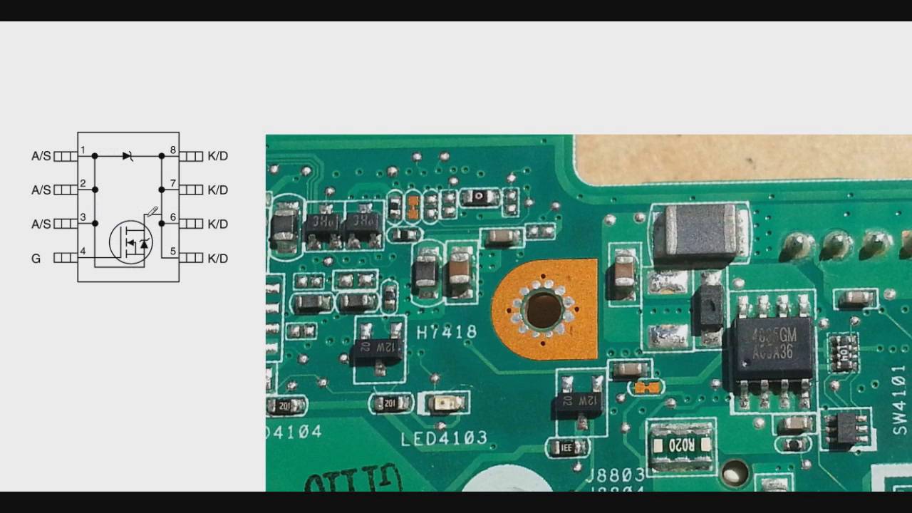 129 CI mosfet - YouTube