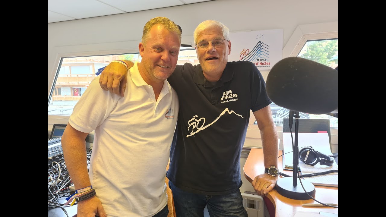 1e Alpe d'HuZes podcast Jeroen Verberk & Robin Clement DEMO - YouTube