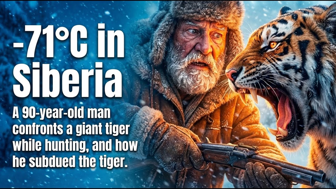 -71°C in Siberia | A 90-year-old man confronts a giant tiger while ...