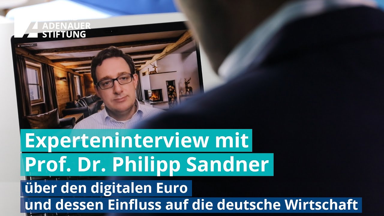 Interview mit Prof. Dr. Sandner über den digitalen Euro - YouTube