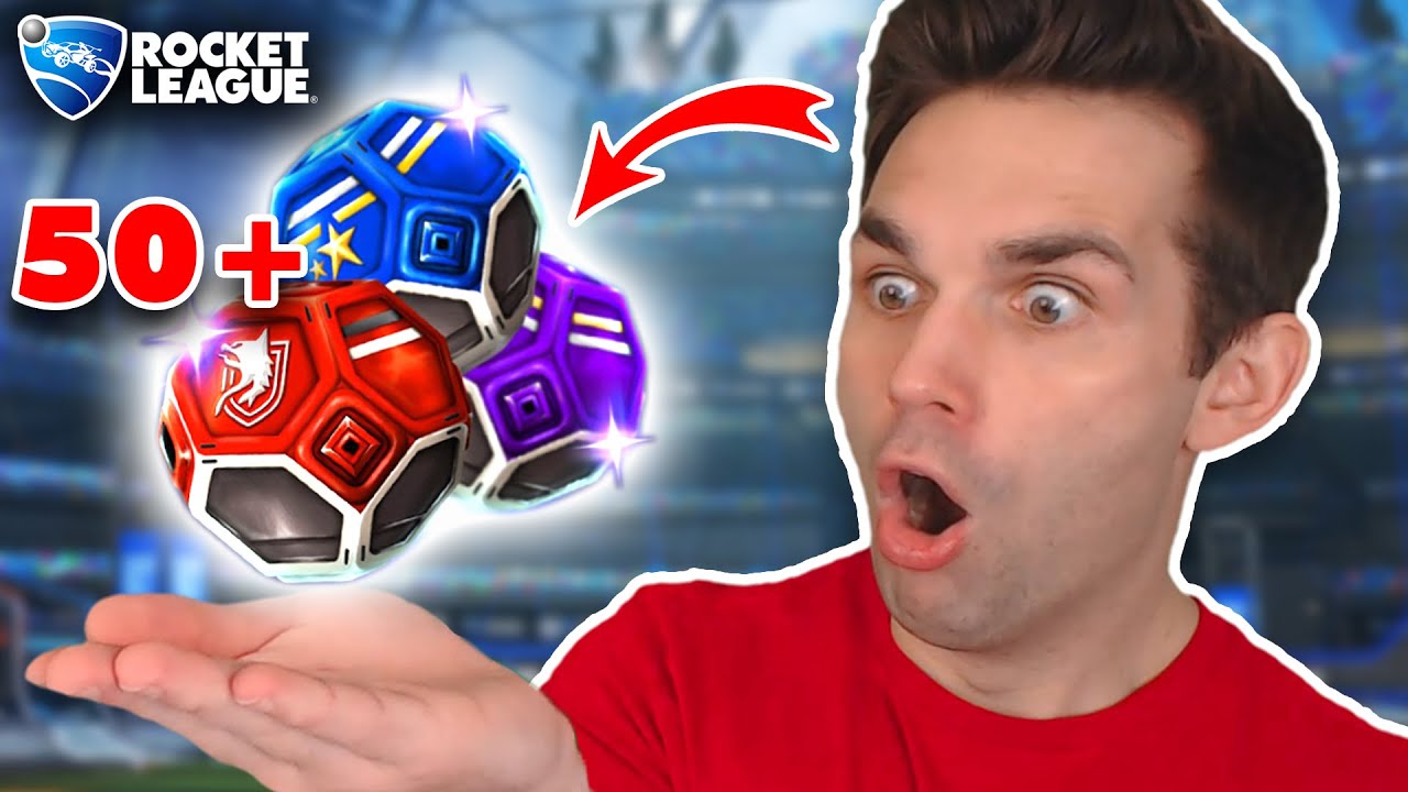 OPENING *ALL 50+* OF MY "DROPS" FROM THIS SEASON (Rocket League Crate ...