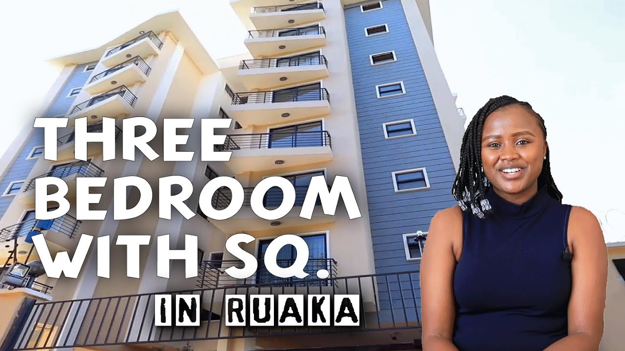 INSIDE THE MOST BEAUTIFUL 3BR+SQ APARTMENT IN RUAKA - YouTube