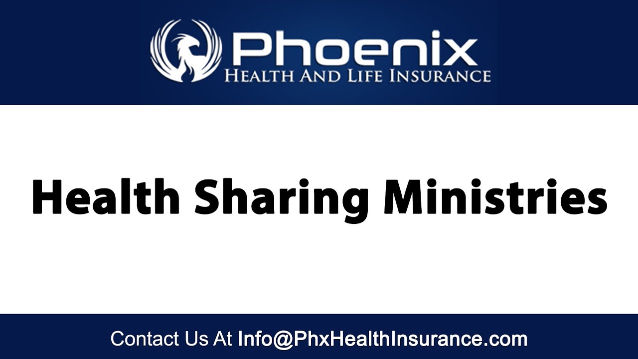 Health Share Ministry Products | Phoenix Health Insurance - YouTube